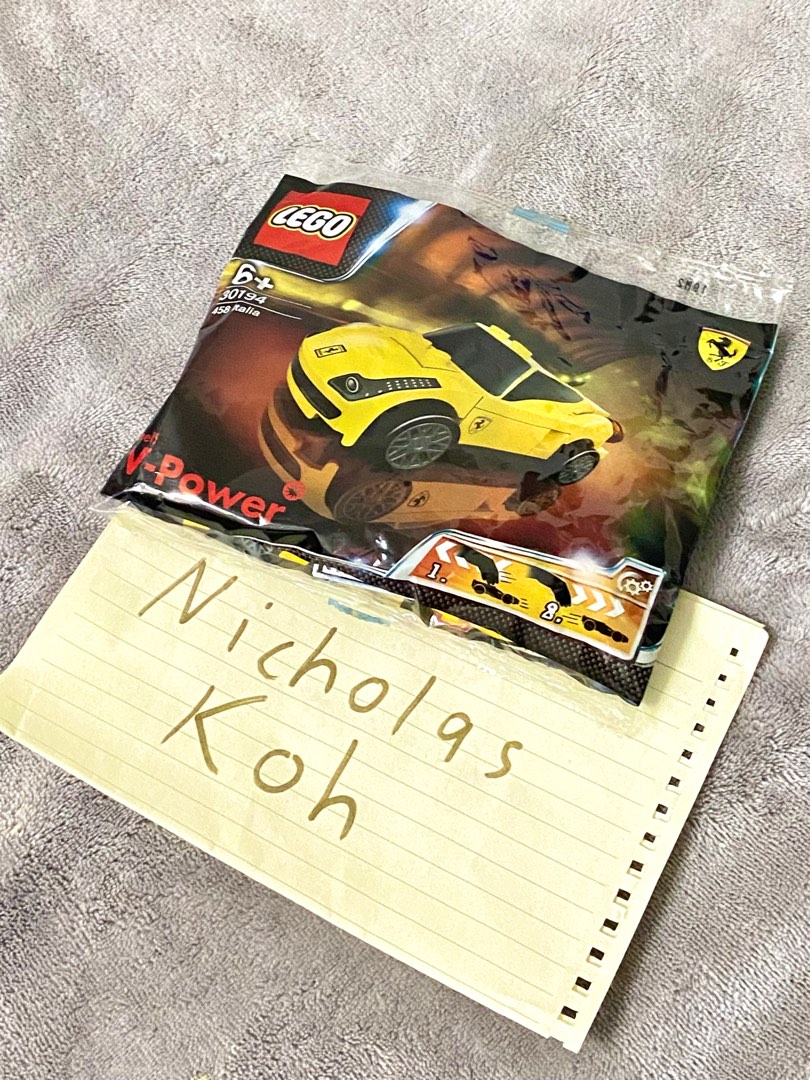 Lego X Shell X Ferrari - 458 Italia, Hobbies & Toys, Toys & Games on ...