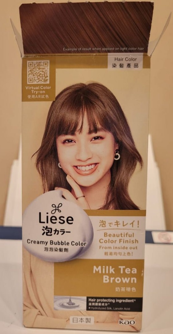 Liese Milk Tea Brown Hair Colour, Beauty & Personal Care, Hair on Carousell