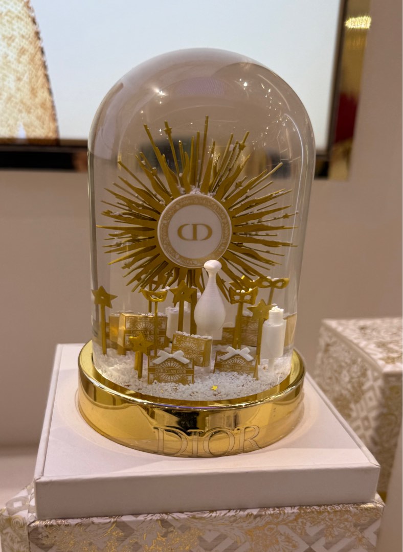 Dior Limited Edition Snow Globe 2024, Furniture & Home Living, Home ...