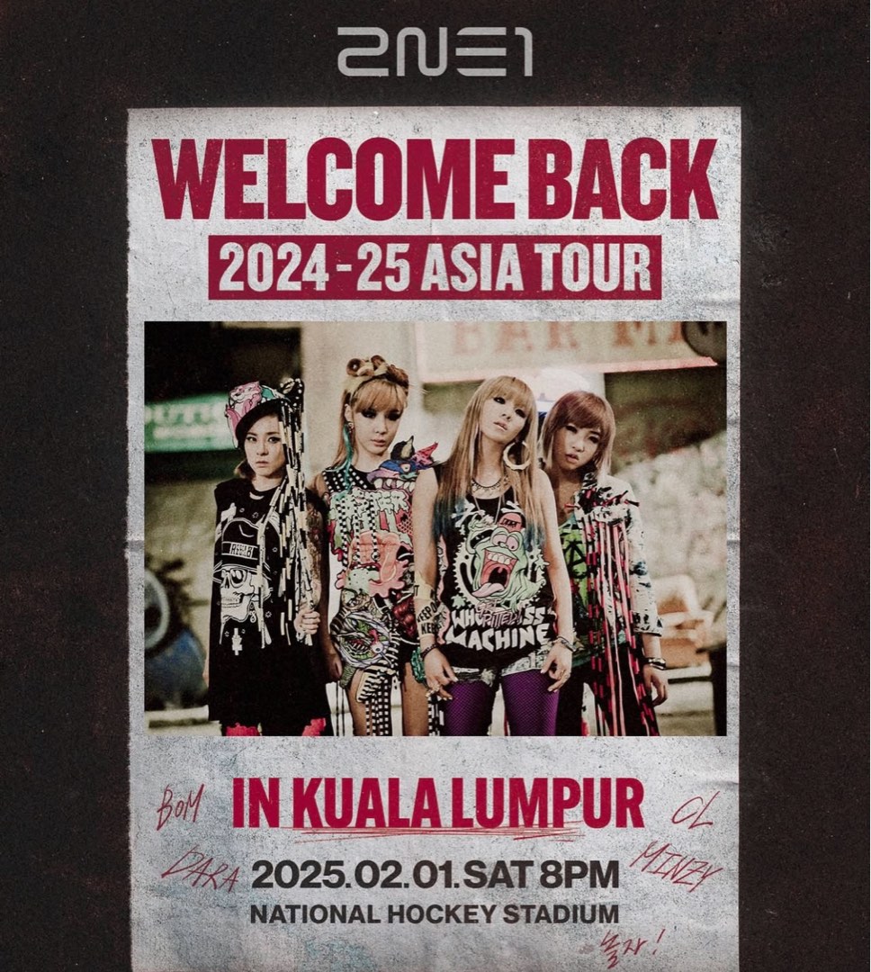 2NE1 Ticket, Tickets & Vouchers, Event Tickets on Carousell