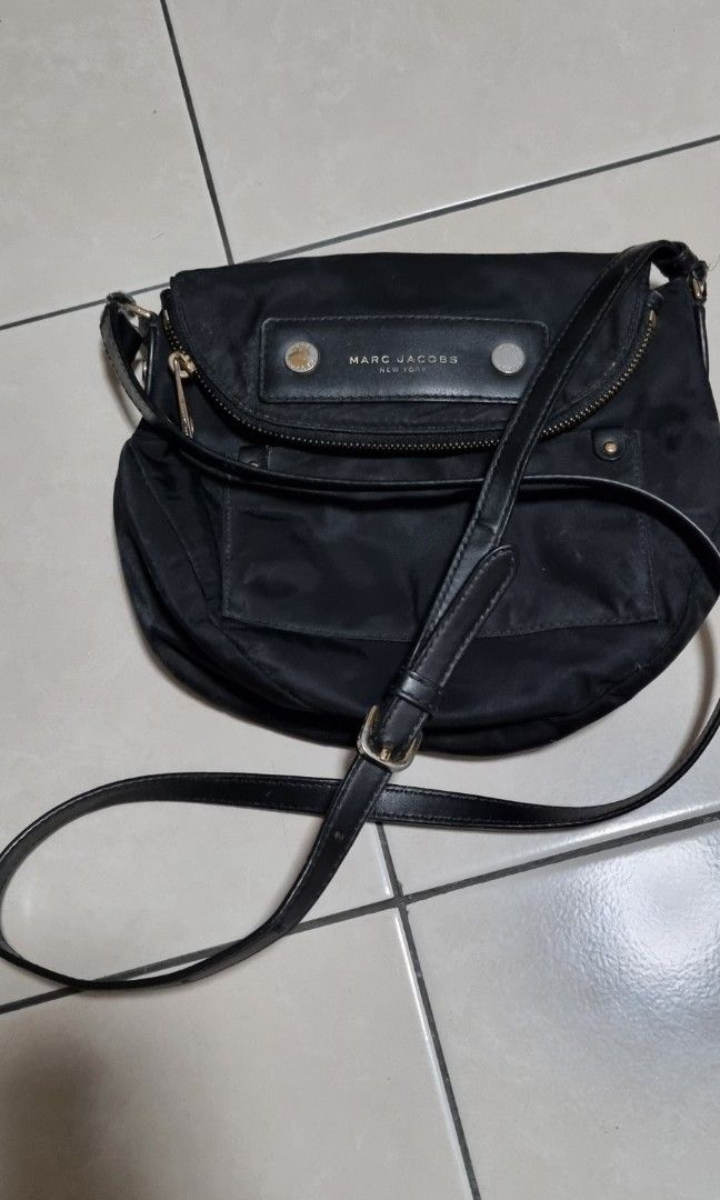 Marc jacob preppy nylon mini natasha crossbody bag black, Luxury, Bags ...
