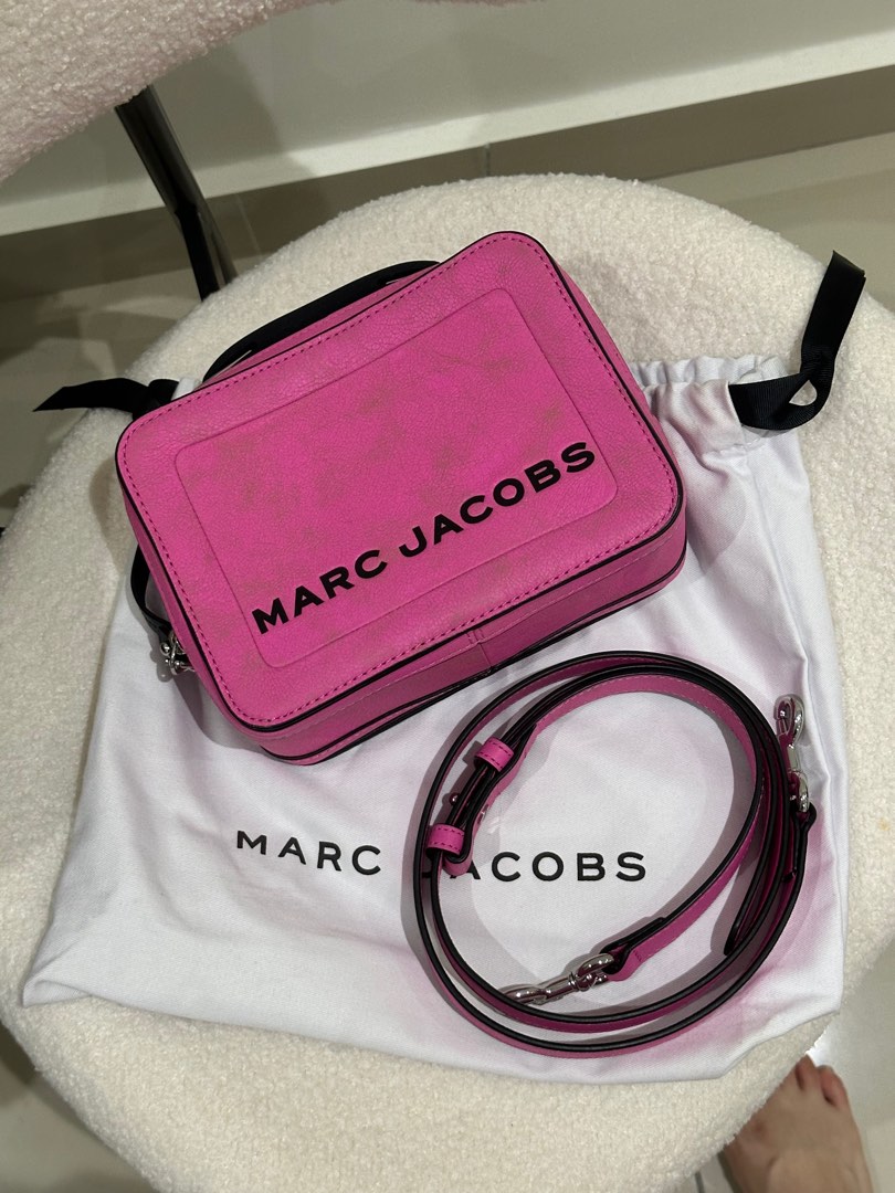 Marc Jacobs mini box cross-body sling bag, Luxury, Bags & Wallets on ...