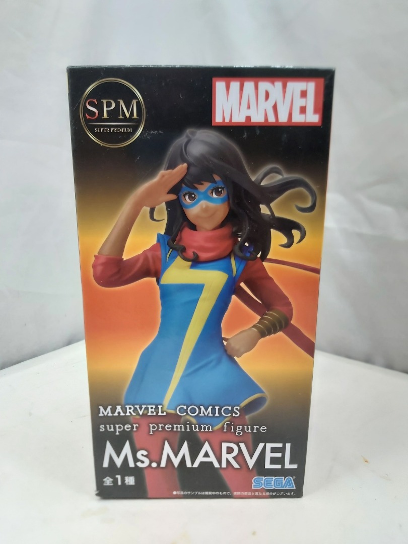 marvel sega ms. marvel SPM pvc statue, Hobbies & Toys, Toys & Games on Carousell