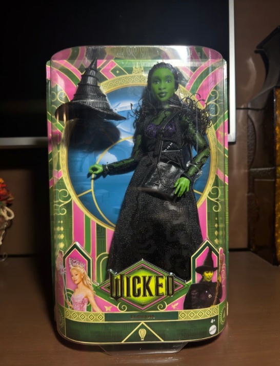 Mattel Wicked Movie Elphaba Collectible Fashion Doll - URL MISPRINT ...