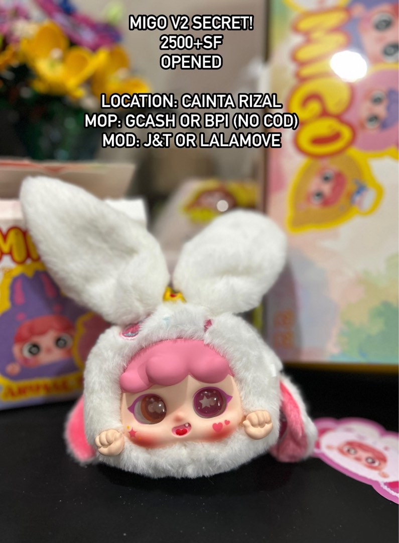 Migo Animal Party v2 Secret - bag charm, Hobbies & Toys, Toys & Games ...