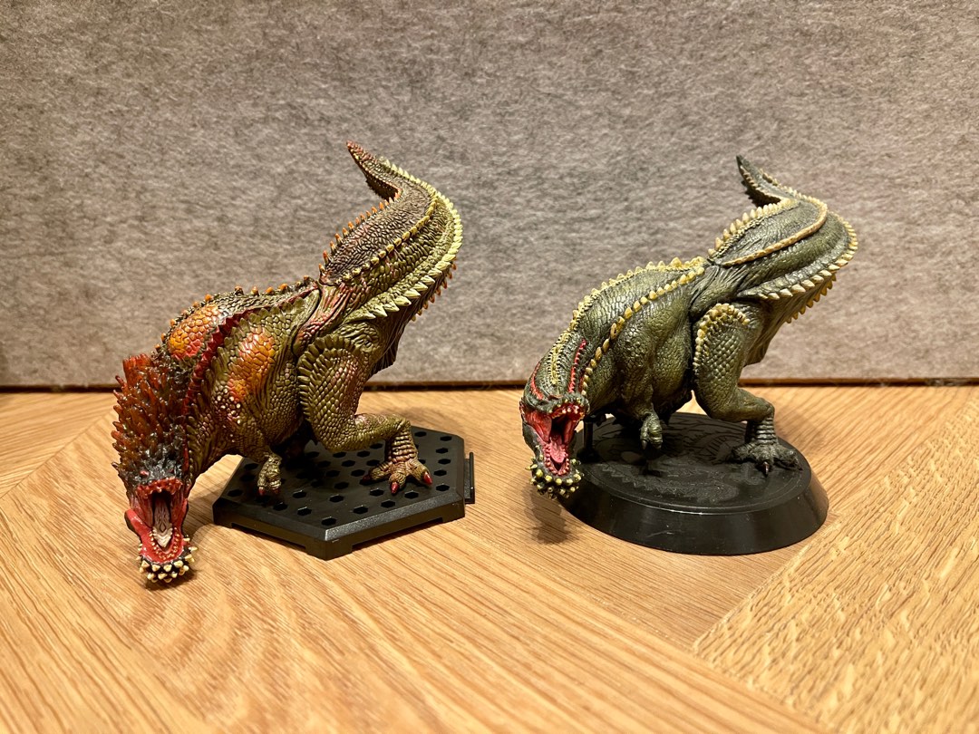 絕版Monster Hunter 魔物獵人CFB Capcom Figure Builder plus 怒版 恐暴龍, 興趣及遊戲, 玩具 & 遊戲類 - Carousell