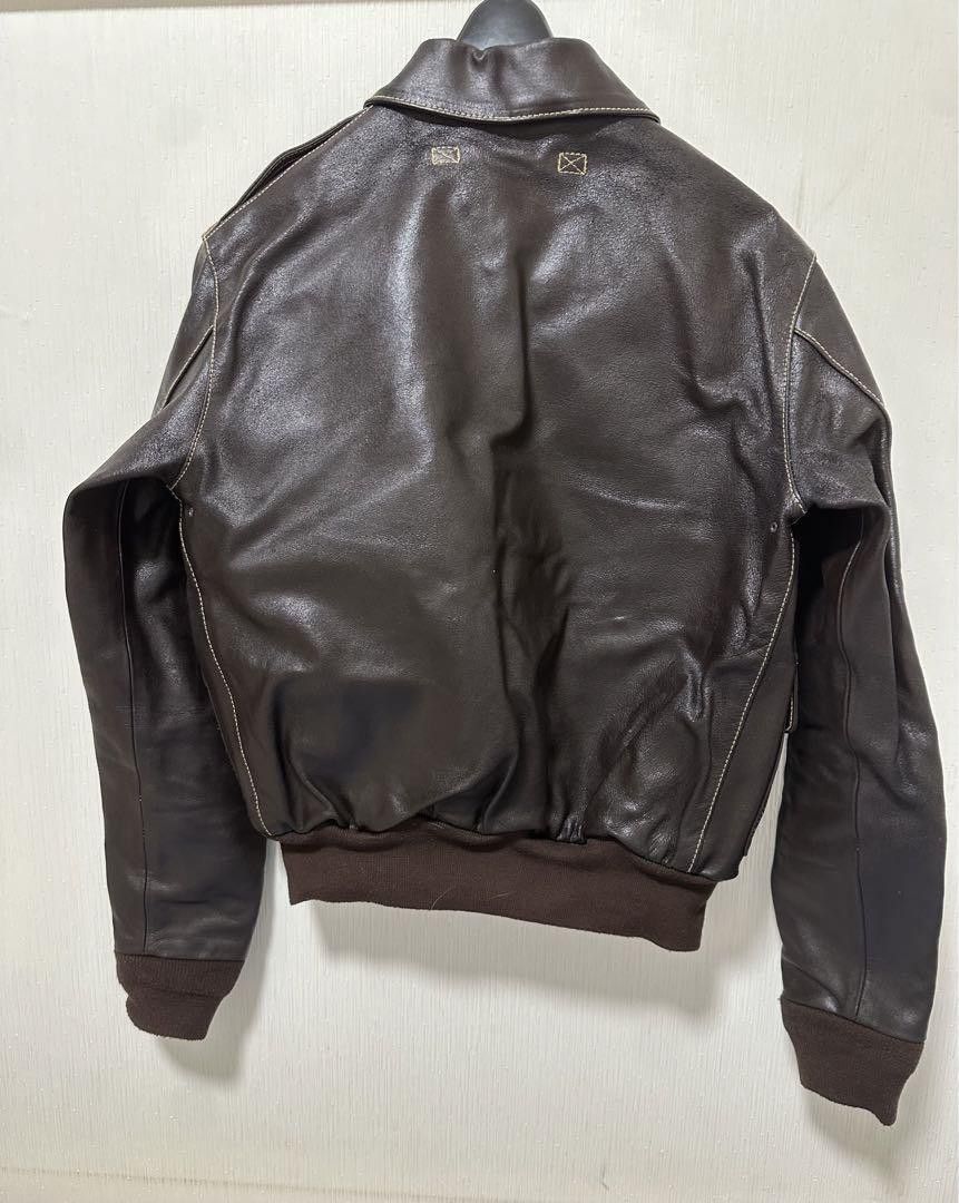 Morgan Memphis A2 Horsehide Leather jacket Size 36 or S, Men's Fashion ...