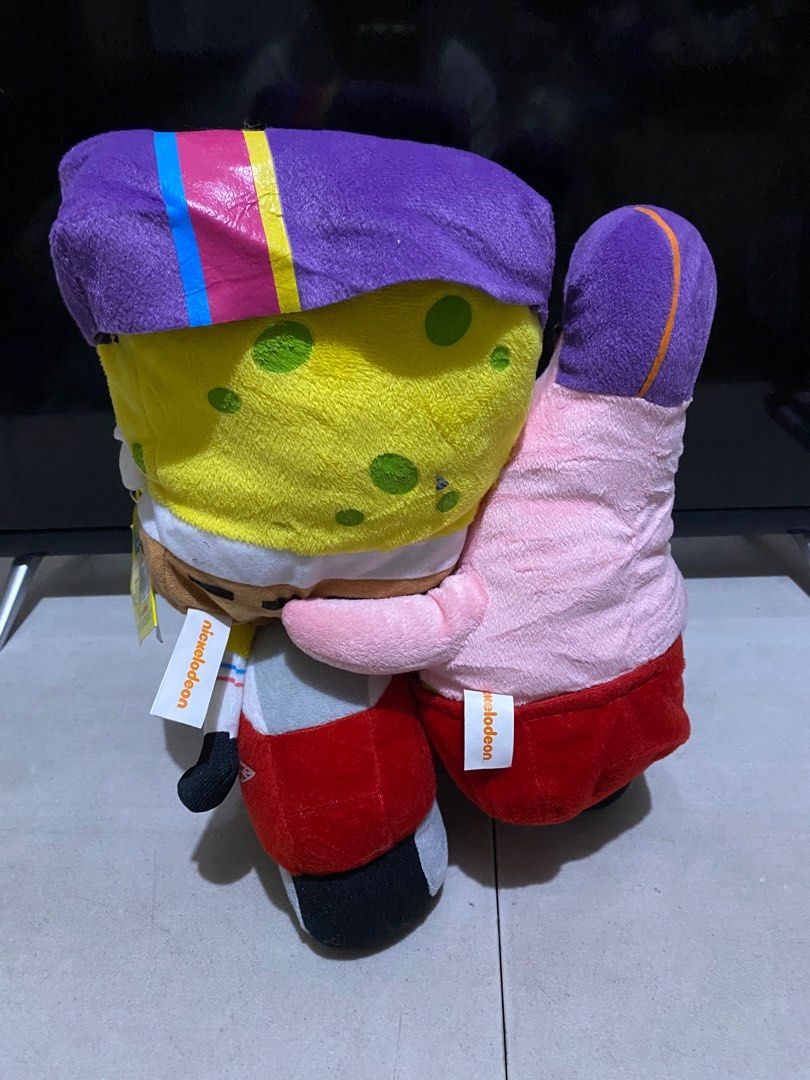 Nickelodeon Spongebob Squarepants and Patrick on A Bike Plush, Hobbies & Toys, Toys & Games on ...