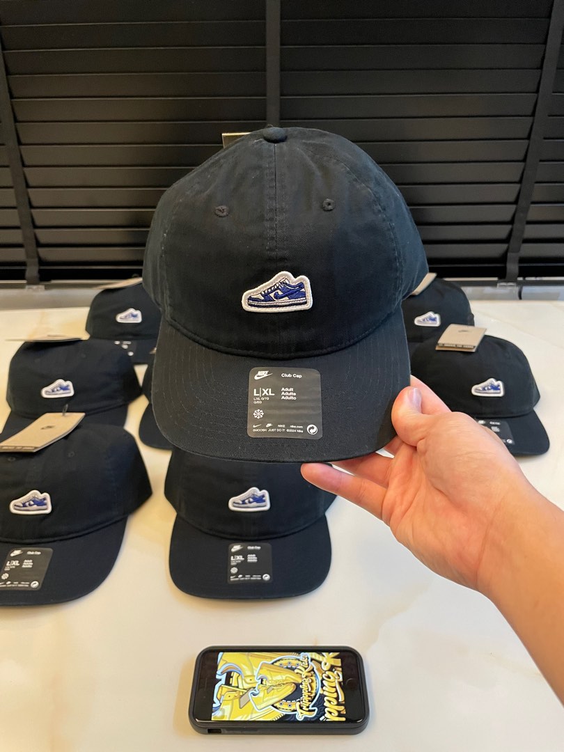 NIKE CAP dunk patch, Men's Fashion, Watches & Accessories, Caps & Hats ...