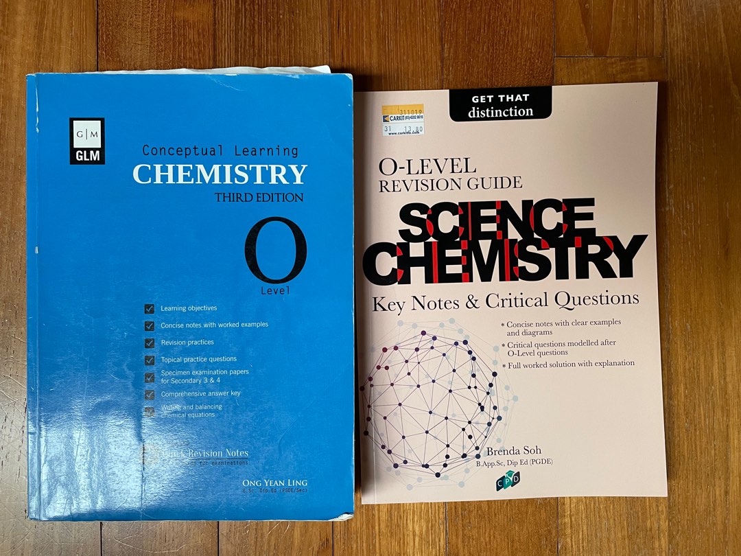O level Chemistry books, Hobbies & Toys, Books & Magazines, Textbooks ...