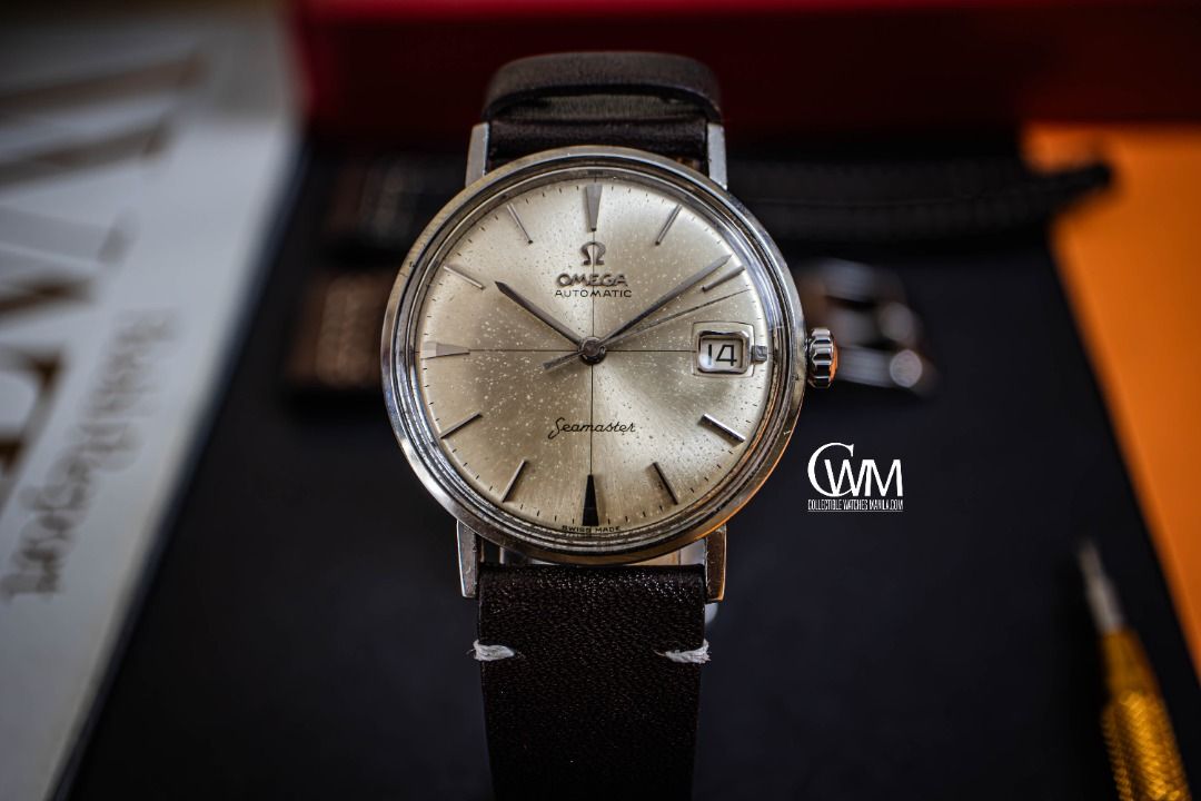 Omega Seamaster De Ville "Stardust Crosshair Dial" Ref.14770 SC-61 Date ...