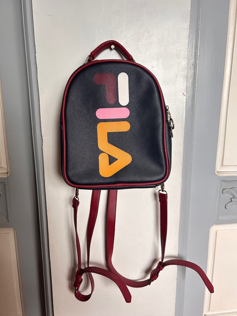 Original Fila Two-way backpack, Women's Fashion, Bags & Wallets ...