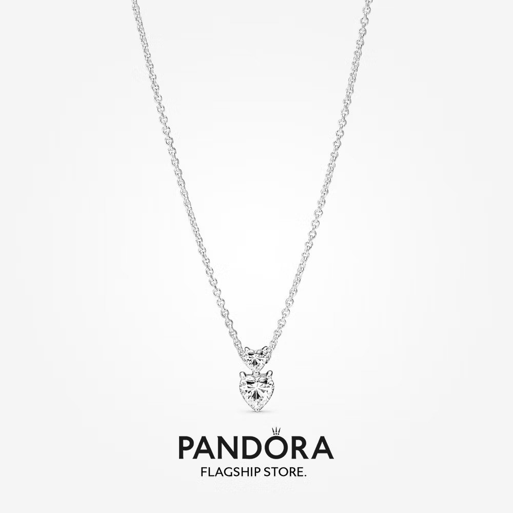 Pandora Heart Pendant Sparkling, Women's Fashion, Jewelry & Organisers ...