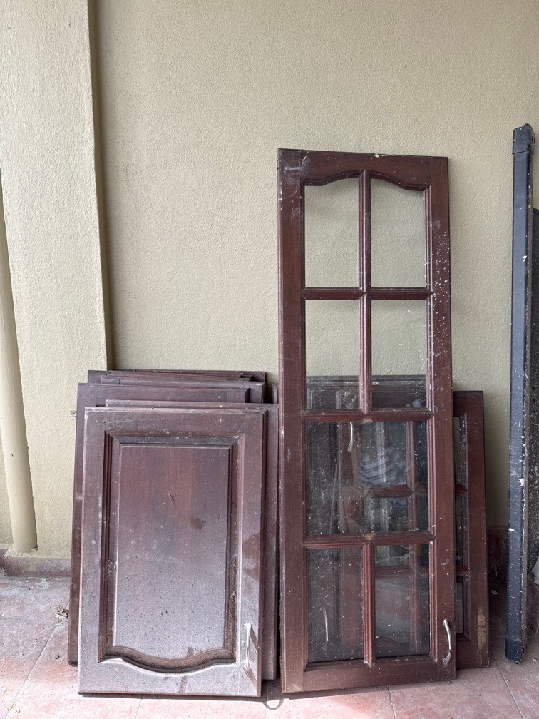 Pintu cabinet dapur, Furniture & Home Living, Furniture, Shelves ...