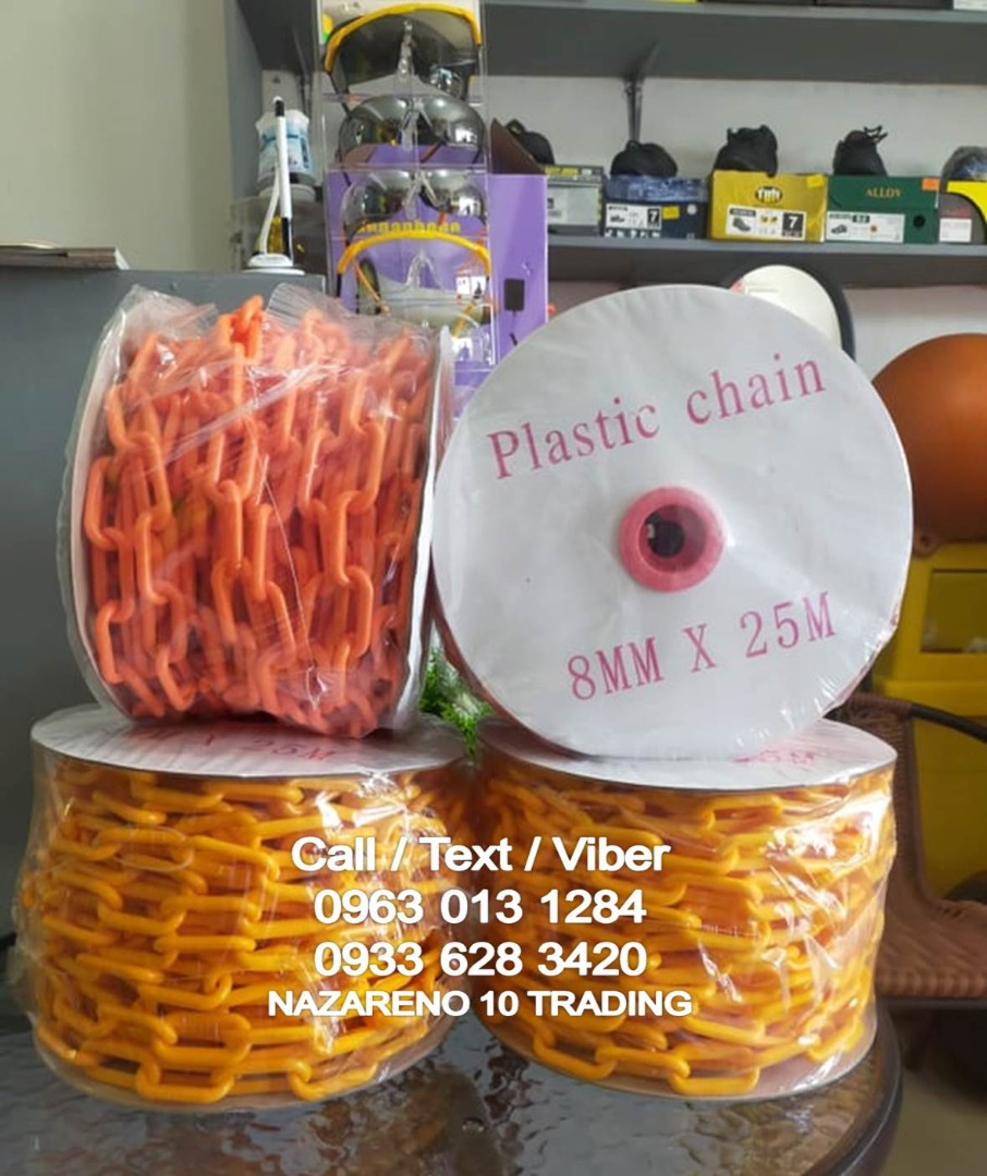 Plastic Chain 6 mm x 25 meters 8 mm x 25 meters 10 mm x 25 meters ...
