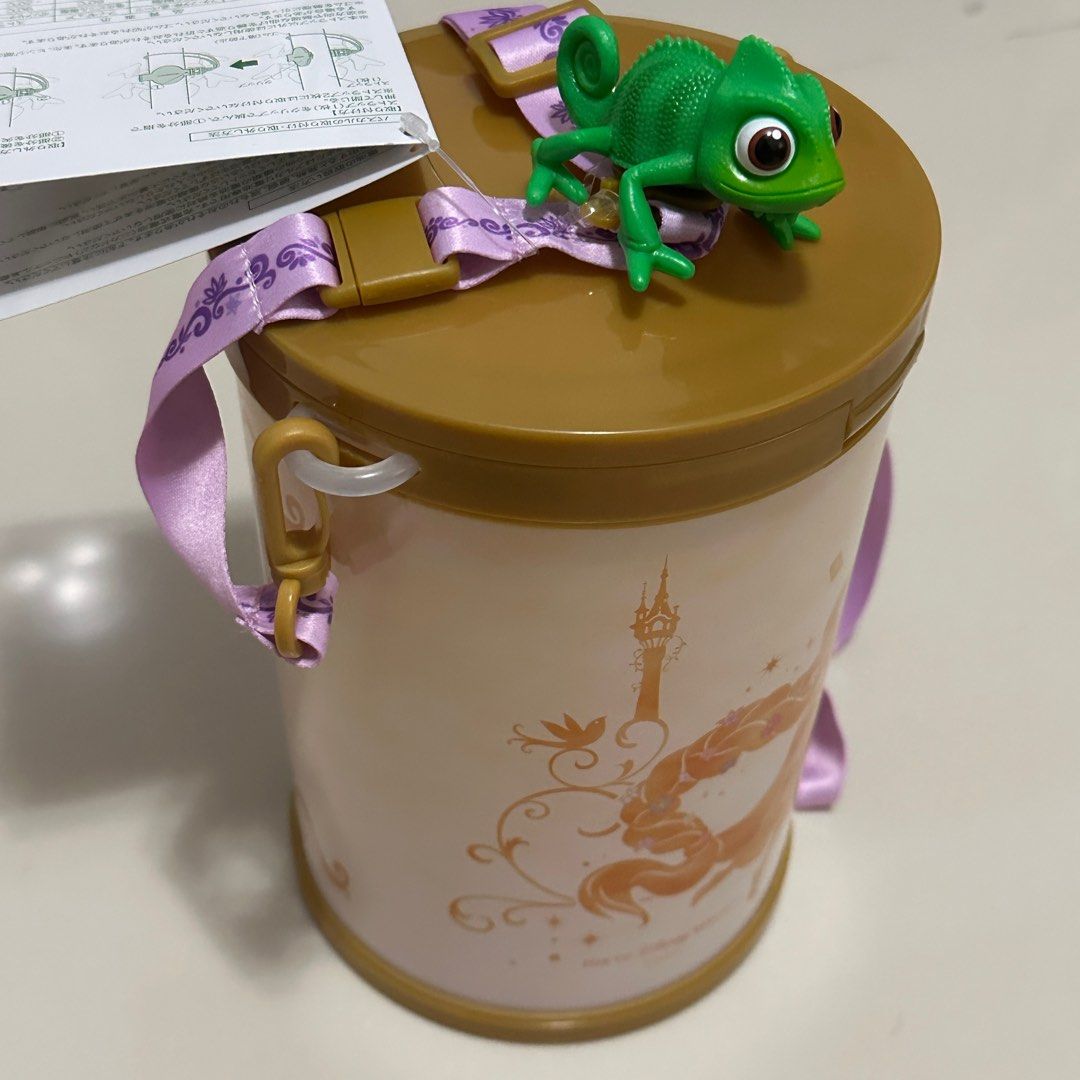 POPCORN BUCKET Rapunzel Disney japan, Toys & Collectibles, Lainnya di ...