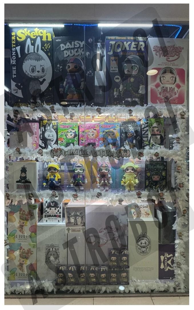 PopMart Mega Labubu 400% The Monsters Sketch, Hobbies & Toys, Toys ...