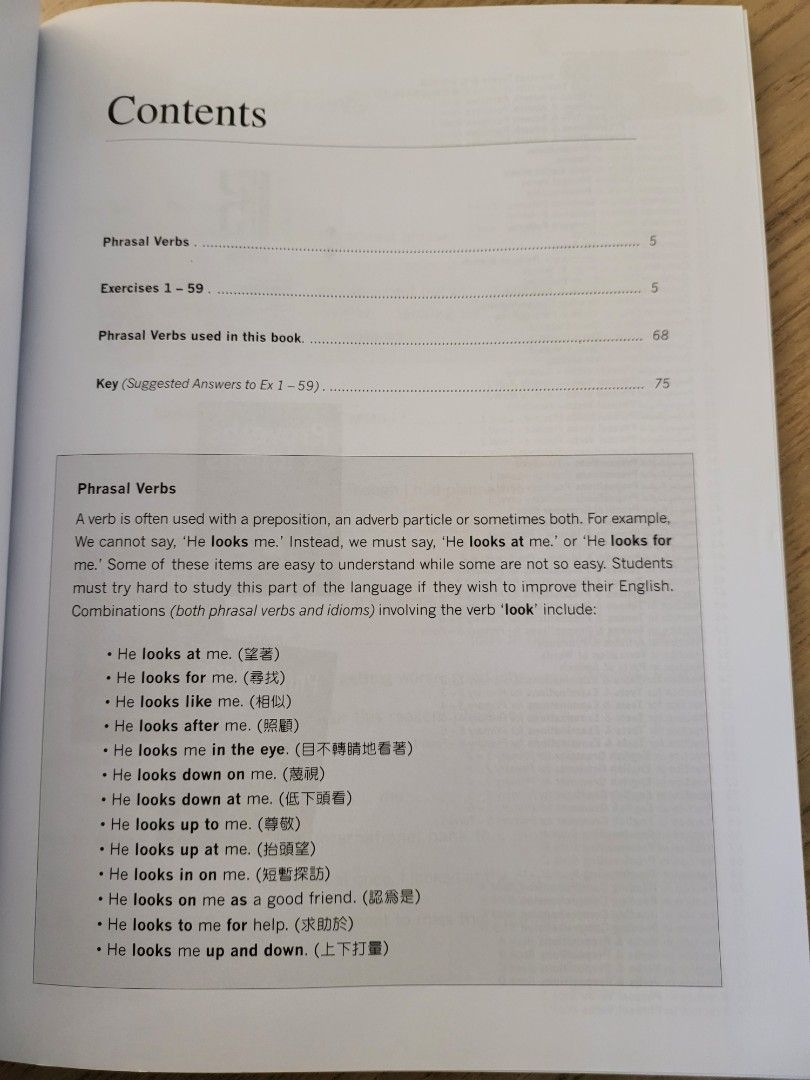 Practice in Phrasal Verbs / Reading Comprehension / Proof Reading ...