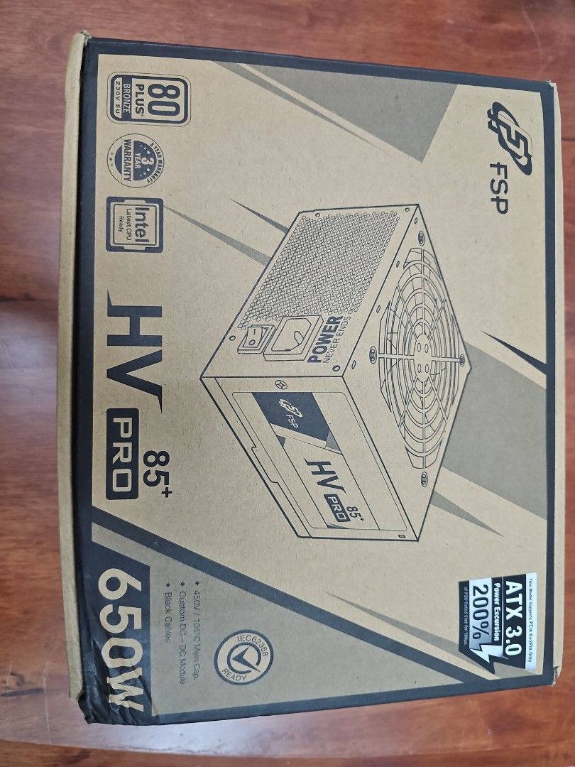 PSU FSP ATX 650W, Computers & Tech, Parts & Accessories, Other Accessories on Carousell