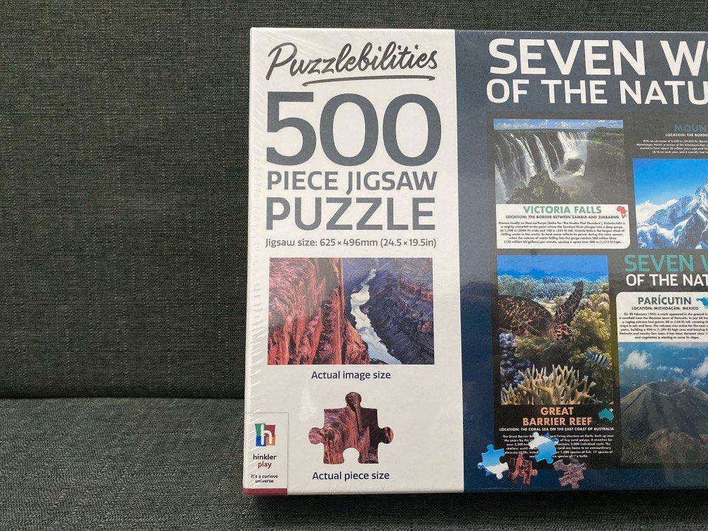 Puzzlebilities Seven Wonders of the Natural World Jigsaw, Hobbies ...