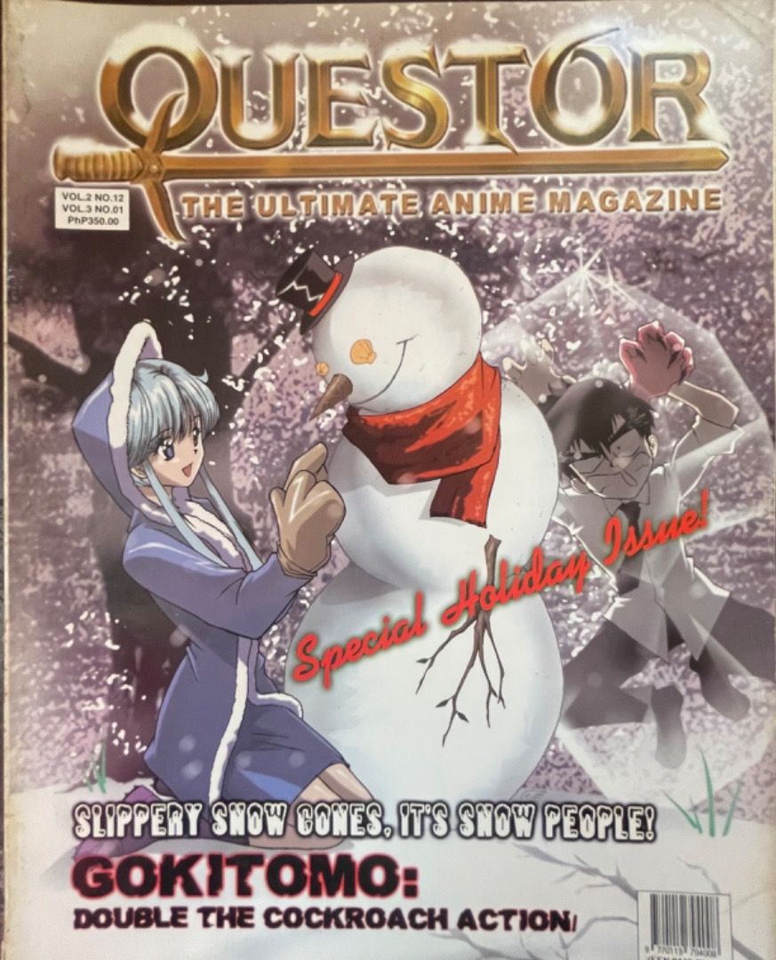 QUESTOR (The Ultimate Anime Magazine) SET OF 20 + 1 (SPECIAL HOLIDAY ...