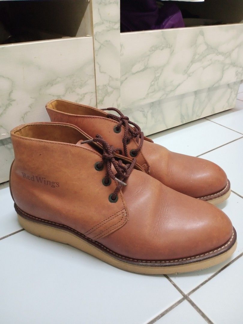 Red Wing Chukka 595, Men's Fashion, Footwear, Boots on Carousell