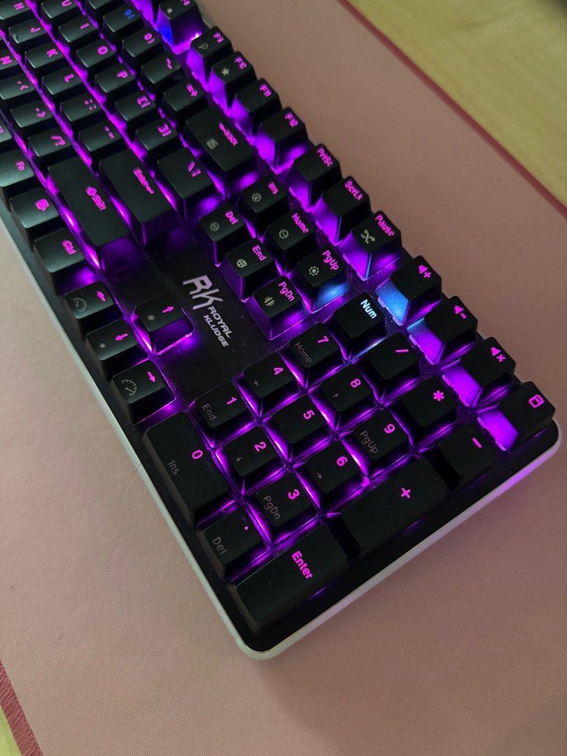 Royal Kludge RK918 Full RGB Backlit Wired Mechanical Keyboard ...