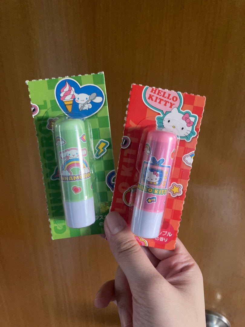 Sanrio Gyutto! Moisturizing Fruity Lip Balm, Beauty & Personal Care ...