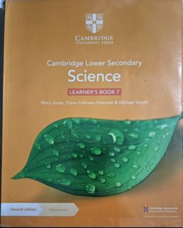 Cambridge Lower Secondary Science Learner's Book 8, Hobbies & Toys ...