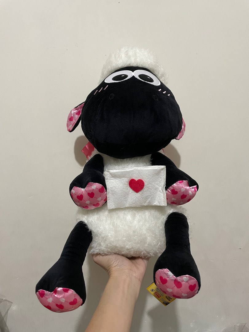 Shaun The Sheep Heart Envelope Big Plush, Hobbies & Toys, Toys & Games ...