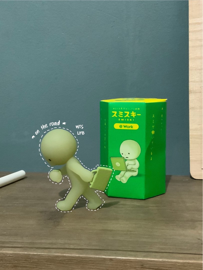 on the road smiski | work series, Hobbies & Toys, Toys & Games on Carousell