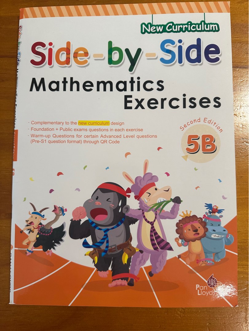 Side by side Mathematics Exercises 5B, 興趣及遊戲, 書本 & 文具, 補充練習 - Carousell