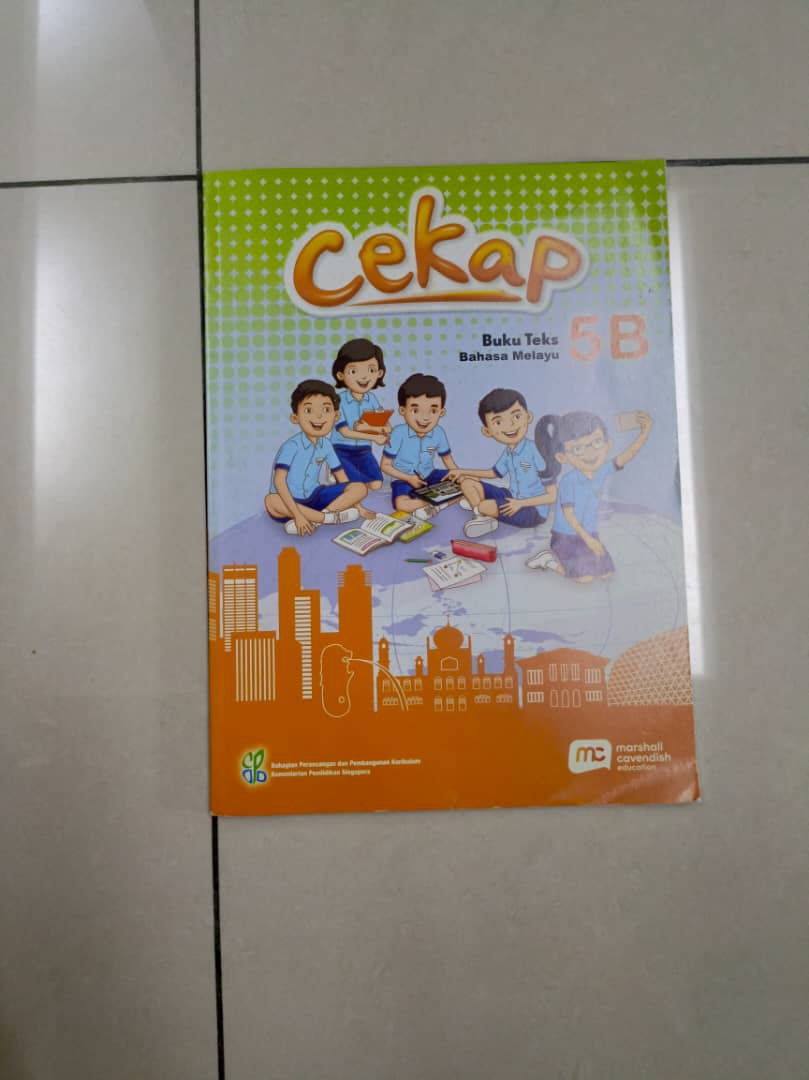 Singapore Syllabus Cekap Bahasa Melayu Buku Teks 5b, Hobbies & Toys, Books & Magazines ...