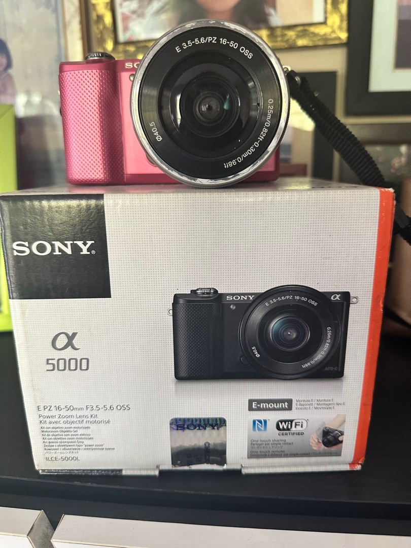 Sony A5000 Pink, Photography, Cameras on Carousell