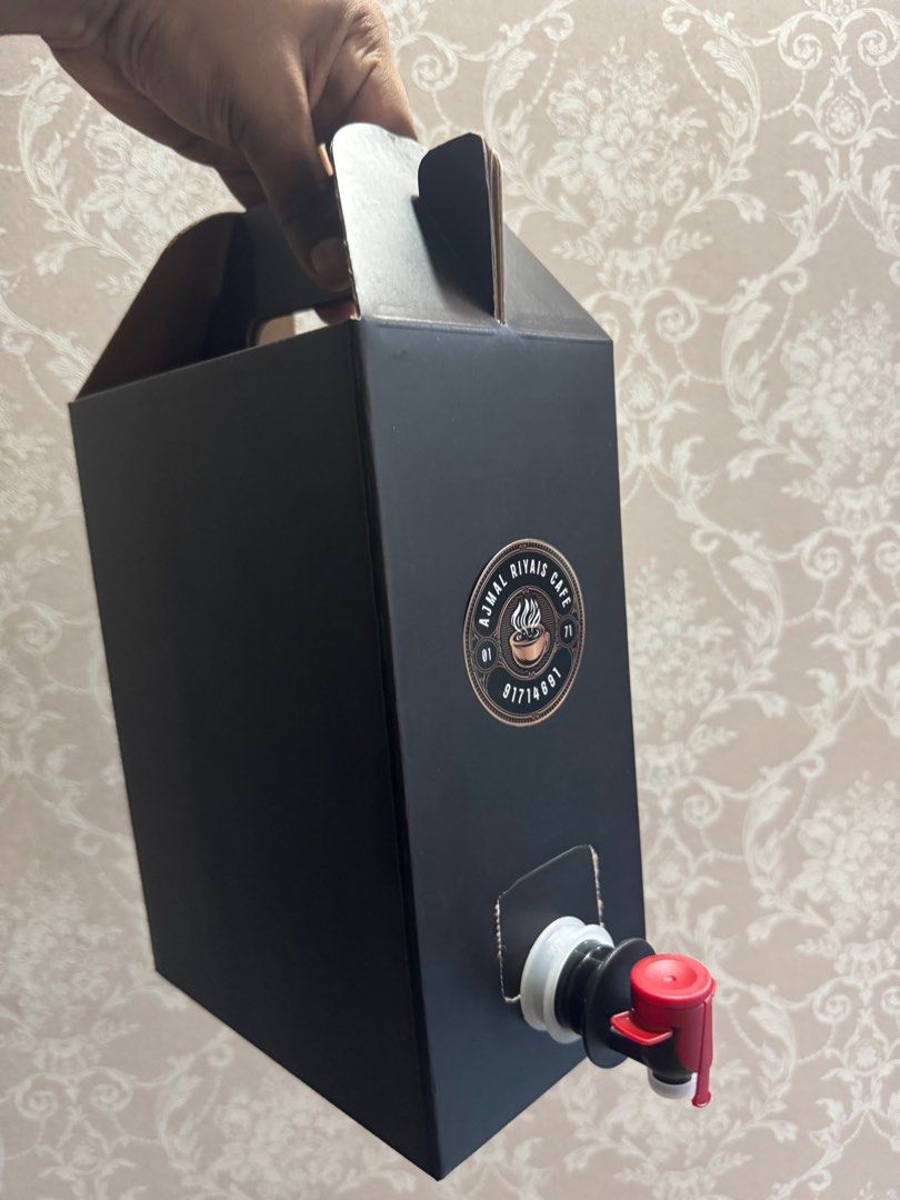 Teh Tarik Box 3L and 5L, Food & Drinks, Beverages on Carousell