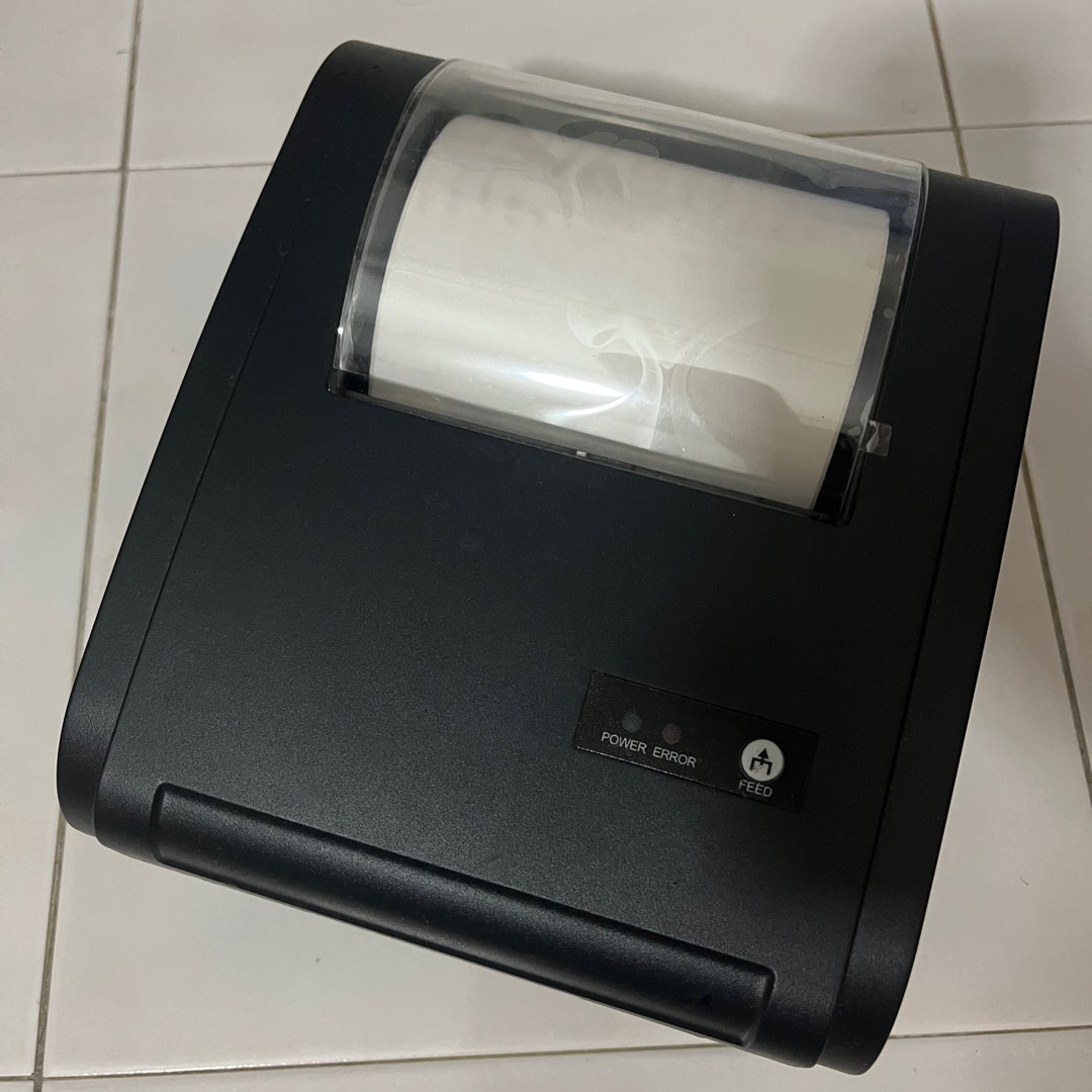 Thermal Printer Waybill A6 Airwaybill Shipping Label AWB Mesin ZJ 9210 ...