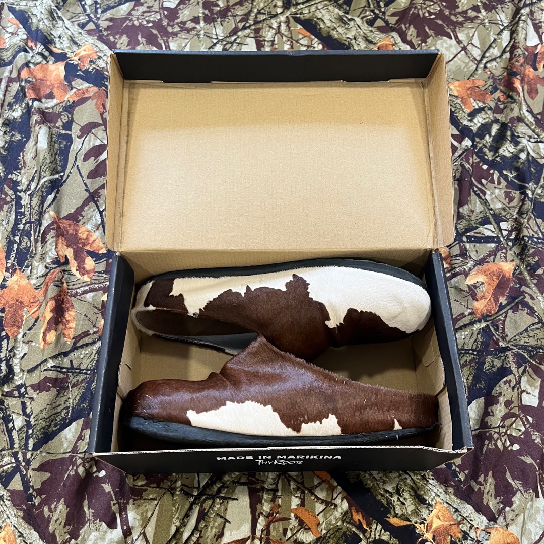 Thy Roots Cow Mule, Men's Fashion, Footwear, Slippers & Slides on Carousell