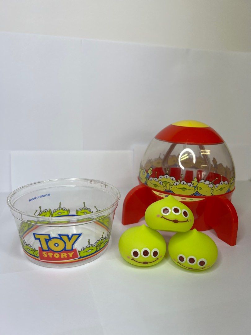 Toy Story Green Alien Claw Machine Souvenir Case with Inedible Toy ...