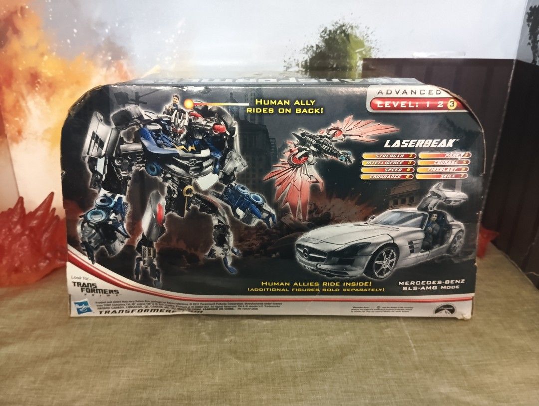 Transformers DOTM Human Alliance Soundwave with Laserbeak and Mr. Gould ...