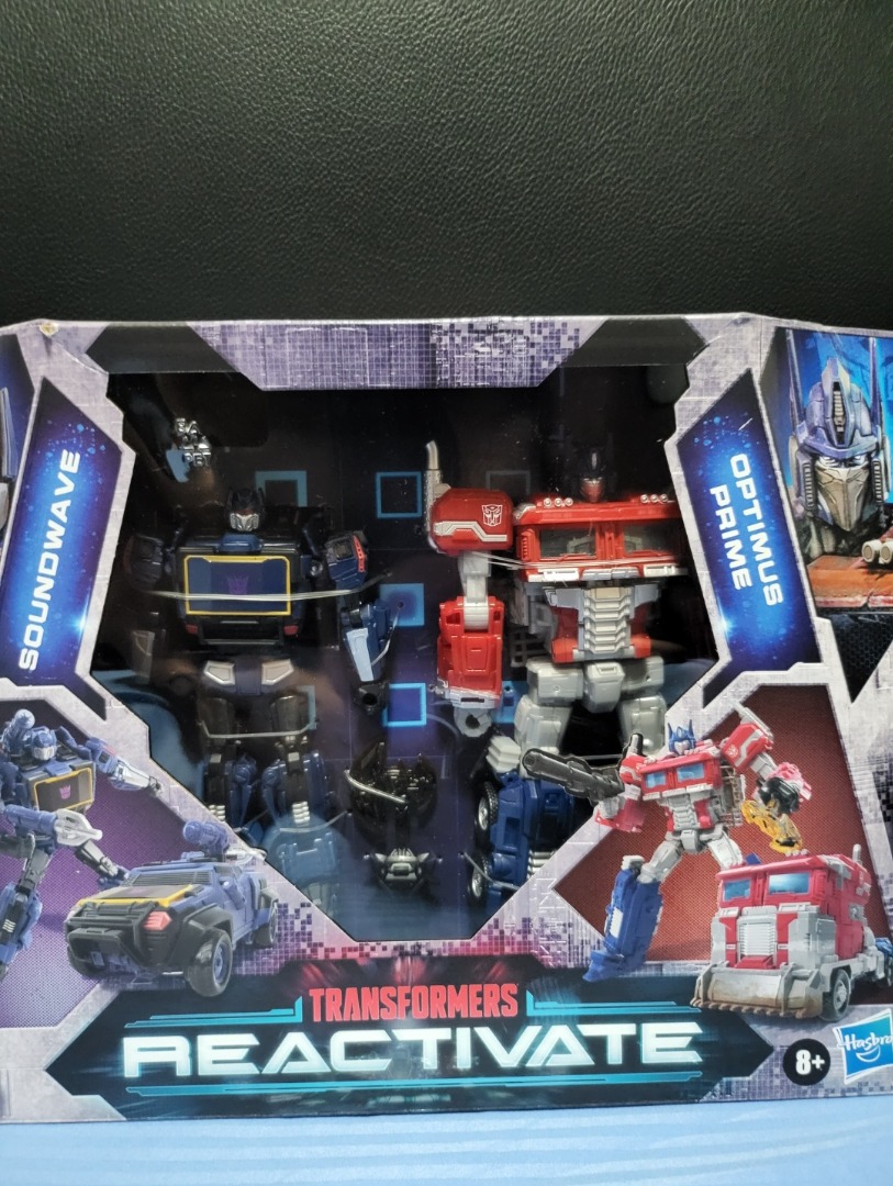Transformers Reactivate Optimus Prime and Soundwave, Hobbies & Toys ...