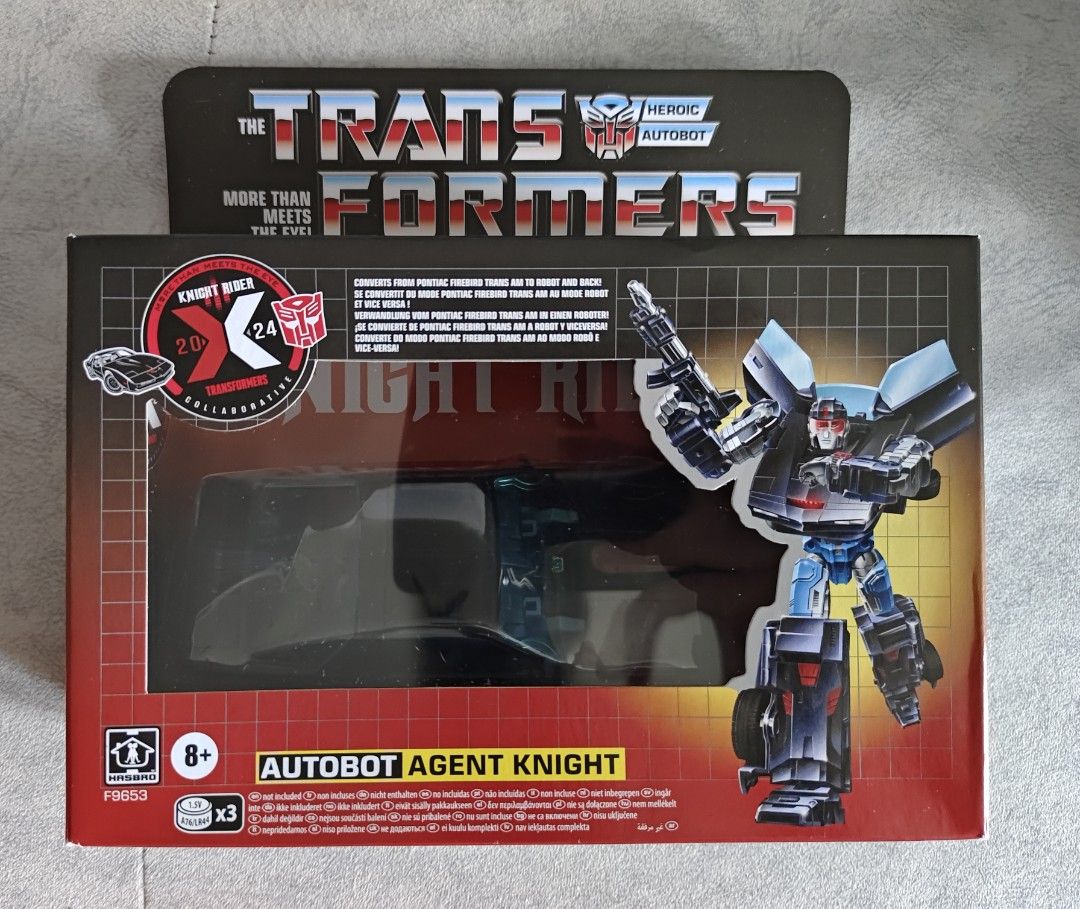 Transformers x Knight Rider Agent Knight, Hobbies & Toys, Toys & Games ...