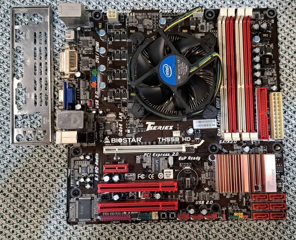 (used) Biostar TH55B LGA 1156 motherboard + CPU i3-530, Computers ...