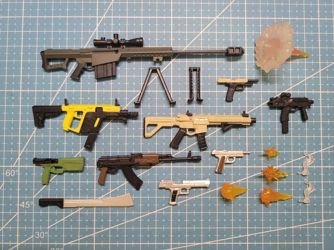 Valaverse Action Force Weapons Pack Foxtrot 1/12 Scale Action Figure Weapon Set, Hobbies & Toys ...