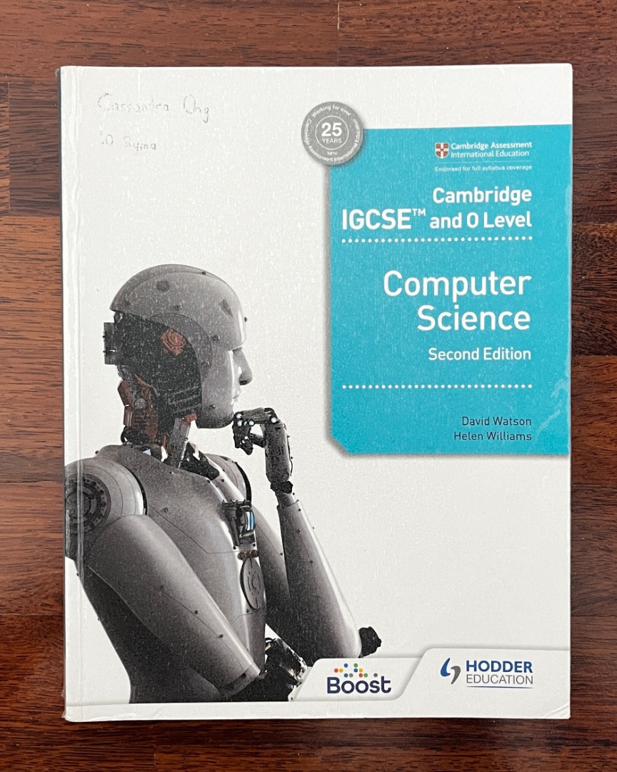 *VERY GOOD CONDITION* IGCSE Computer Science 2nd Edition, Hobbies ...