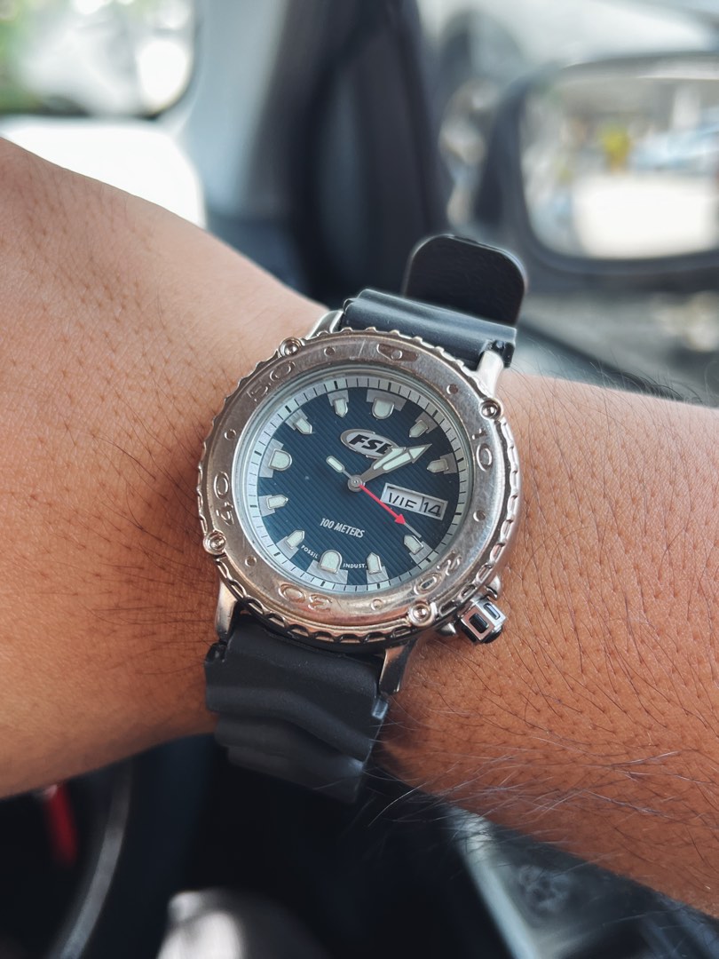 Vintage FOSSIL FSL 2150, Men's Fashion, Watches & Accessories, Watches ...
