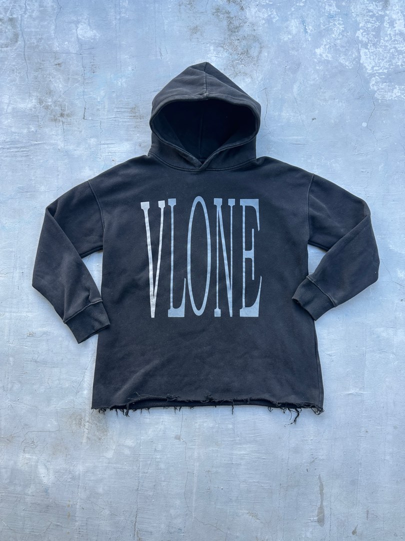 VLONE Reflective Tattered Hoodie, Men's Fashion, Coats, Jackets and ...
