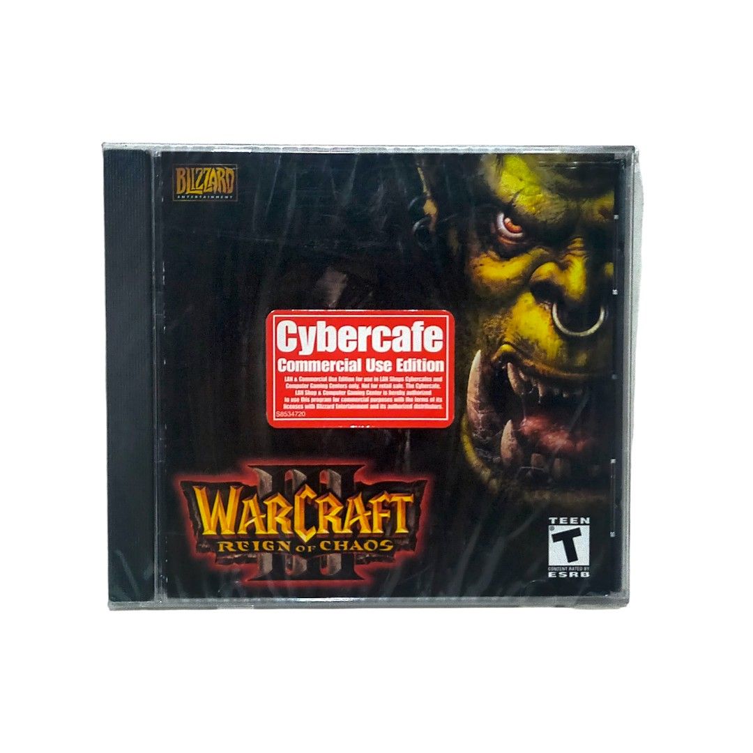 WarCraft III: Reign of Chaos (Cybercafe Commercial Use Edition) PC CD ...