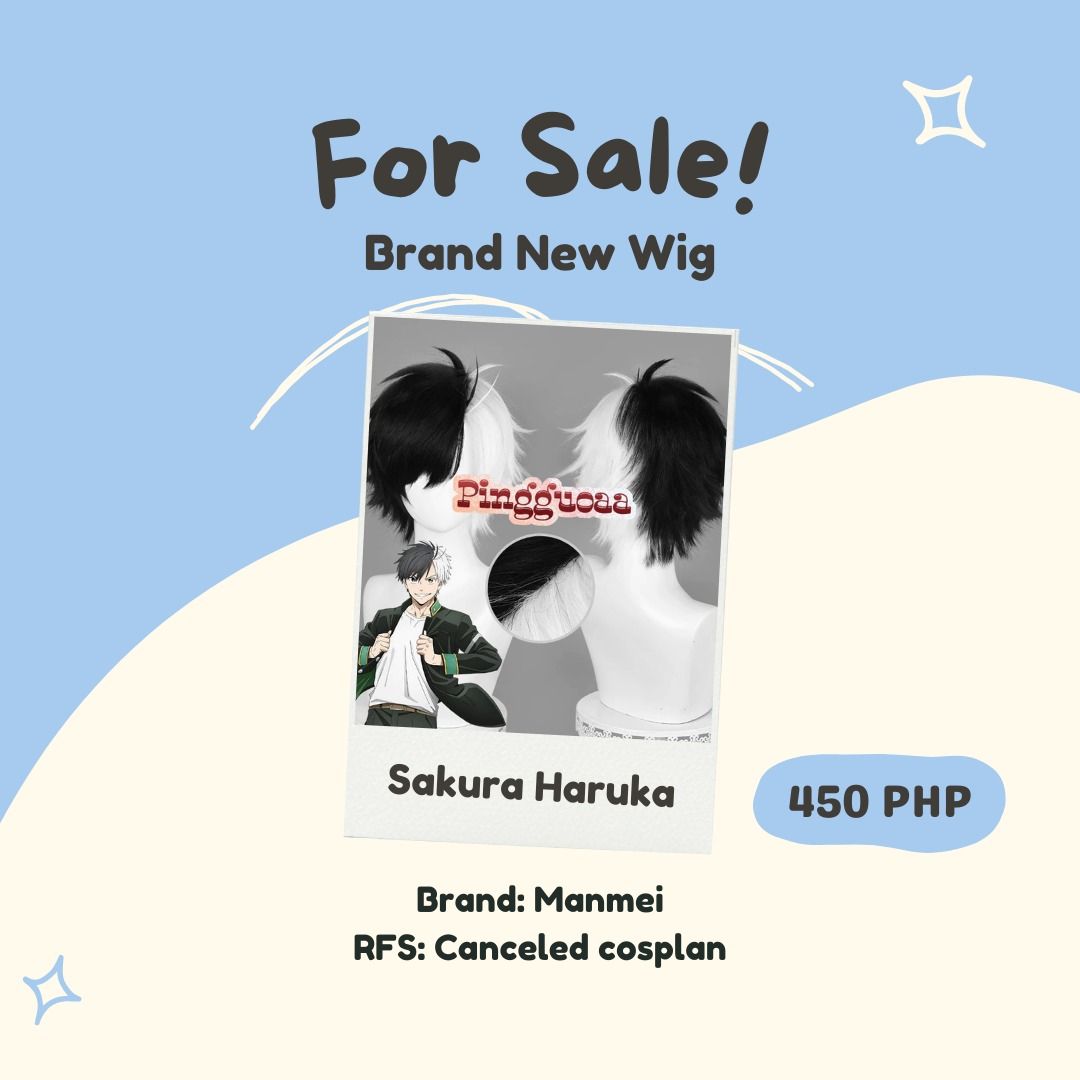 Wind Breaker Cosplay Suo Hayato Costume Sakura Haruka Wig Bofurin ...