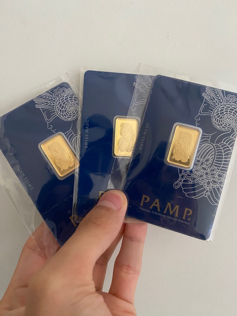 WTB Pamp 1g gold bar, Hobbies & Toys, Collectibles & Memorabilia ...