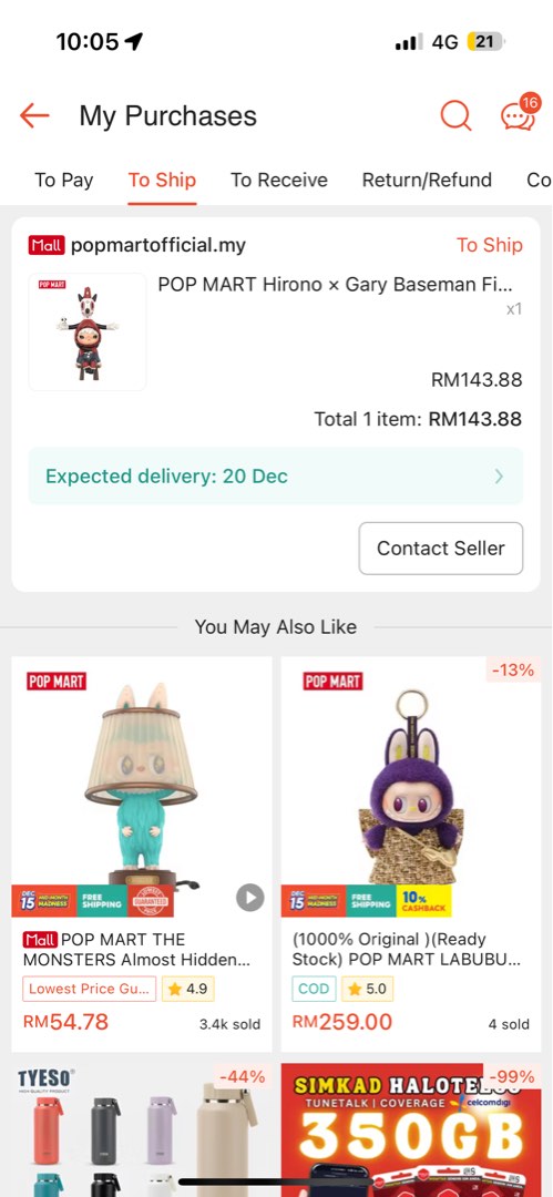 wts popmart hirono x Gary baseman sealed, Hobbies & Toys, Toys & Games ...